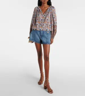 Ulla Johnson Silva Printed Blouse