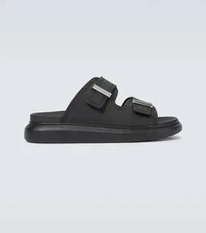 Alexander McQueen Hybrid Slides - Black
