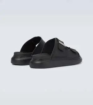 Alexander McQueen Hybrid Slides - Black