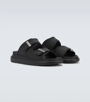 Alexander McQueen Hybrid Slides - Black