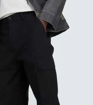 C.P. COMPANY Cotton Cargo Pants - Black