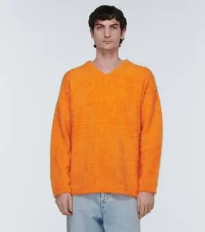 ERL Brushed Sweater - Orange