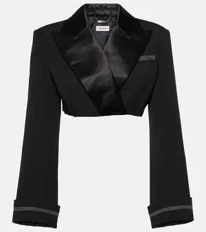 Simkhai Clare Cropped Blazer