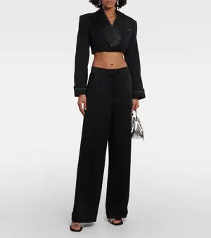 Simkhai Clare Cropped Blazer