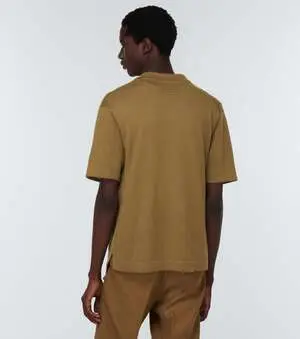 Zegna Cotton Pique Polo Shirt