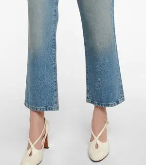 Victoria Beckham High-rise Cropped Jeans