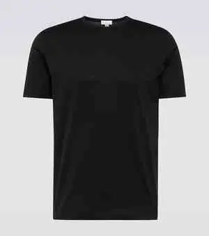 Sunspel Classic Cotton T-shirt - Black