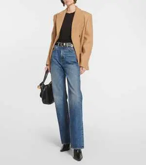 NILI LOTAN Mariela Cotton T-shirt - Black