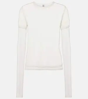 TOTEME Layered Jersey Top