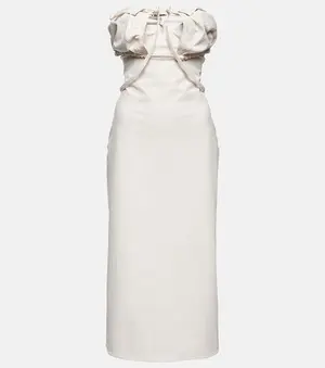 Jacquemus La Robe Bikini Midi Dress - White