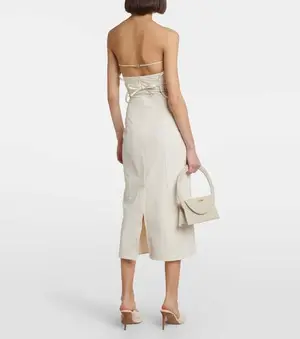 Jacquemus La Robe Bikini Midi Dress - White