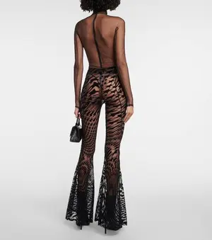 MUGLER Mesh Bodysuit