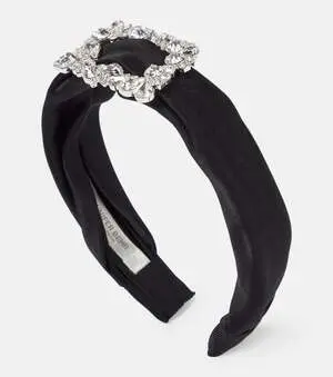 JENNIFER BEHR Elise Headband - Black