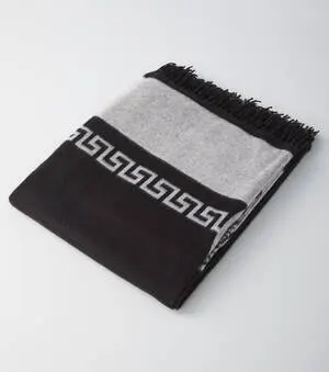 Versace Greca Key And Medusa Blanket
