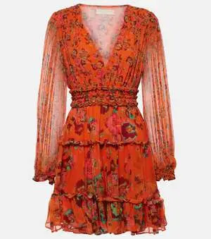 Ulla Johnson Lya Floral Mini Dress - Multicoloured
