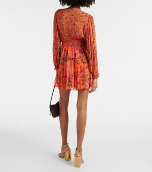 Ulla Johnson Lya Floral Mini Dress