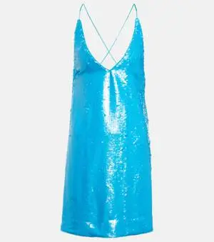GANNI Sequined Mini Dress