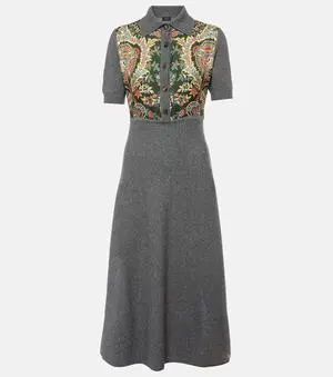 Etro Trimmed Day Dresses