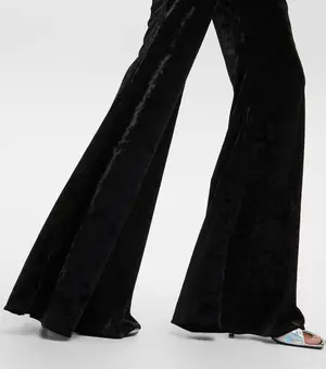 Alexandre Vauthier Halterneck Flared Jumpsuit