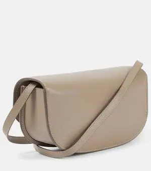 Savette Tondo Crescent Leather Shoulder Bag