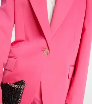 Stella McCartney Wool Blazer - Pink