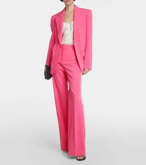 Stella McCartney Wool Blazer - Pink
