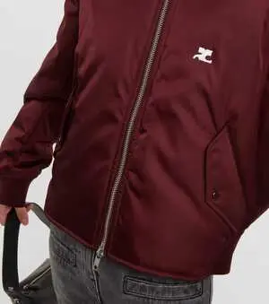 COURREGES Logo Bomber Jacket