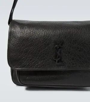 Saint Laurent Niki Leather Messenger Bag