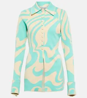 Sportmax Soraga Jacquard Blazer
