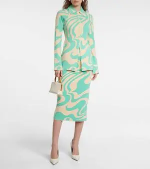 Sportmax Soraga Jacquard Blazer