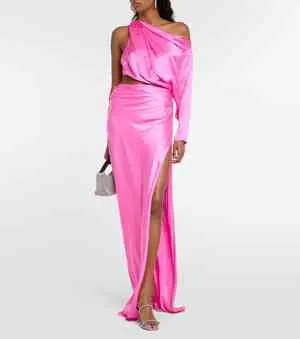 THE SEI Draped Cutout Gown