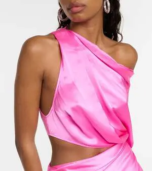 THE SEI Draped Cutout Gown