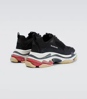 Balenciaga Triple S Sneakers - Black