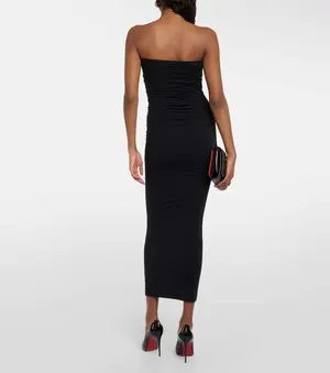 Wolford Fatal Strapless Jersey Maxi Dress