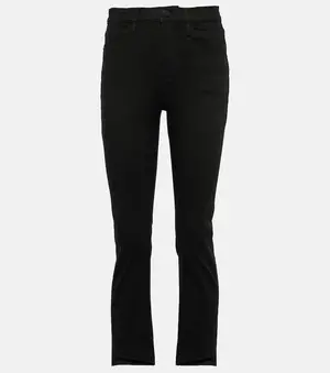 FRAME Le High Straight Cropped Jeans