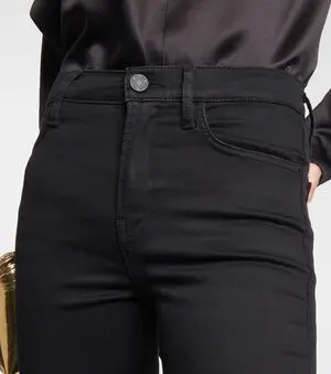 FRAME Le High Straight Cropped Jeans