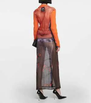 Y/project X Jean Paul Gaultier Trompe L'oeil Top