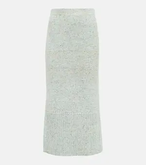 Ulla Johnson Kaiya High-rise Knit Midi Skirt