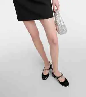 Miu Miu Velvet Slingback Pumps
