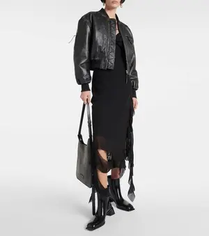 Acne Studios Soap Logo Ankle Boots - Black