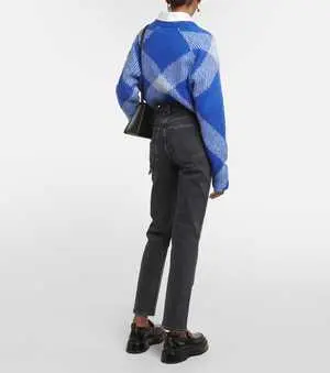 AGOLDE Stovepipe High-rise Slim Jeans In Metal Wash