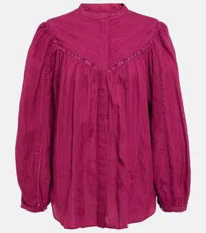MARANT ETOILE Leonard Cotton-blend Shirt