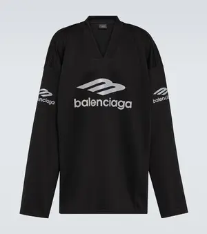Balenciaga Printed Sport Tops For Men