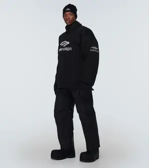 Balenciaga 3b Sports Icon Oversized Top