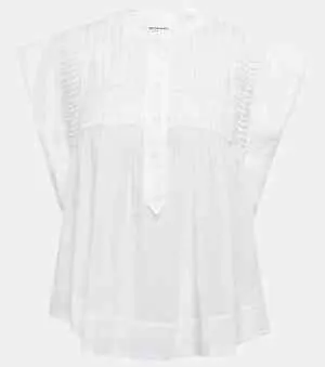 MARANT ETOILE Leaza Cotton Blouse
