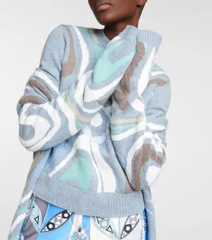 Emilio Pucci X Fusalp Marmo Wool Sweater