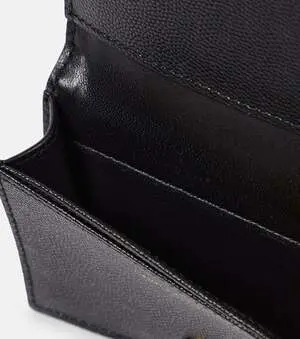 Saint Laurent Cassandre Matelasse Leather Card Case