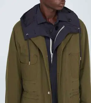 Sacai Reversible Ripstop Coat