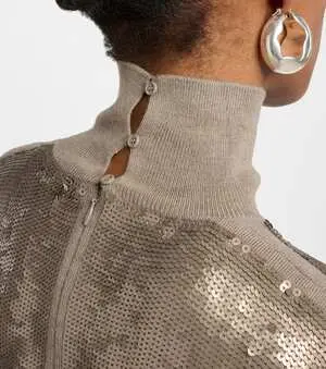 JOSEPH Sequined Mini Dress