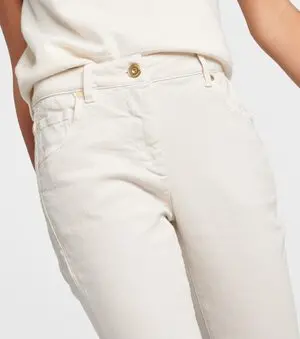 Brunello Cucinelli Mid-rise Slim Jeans